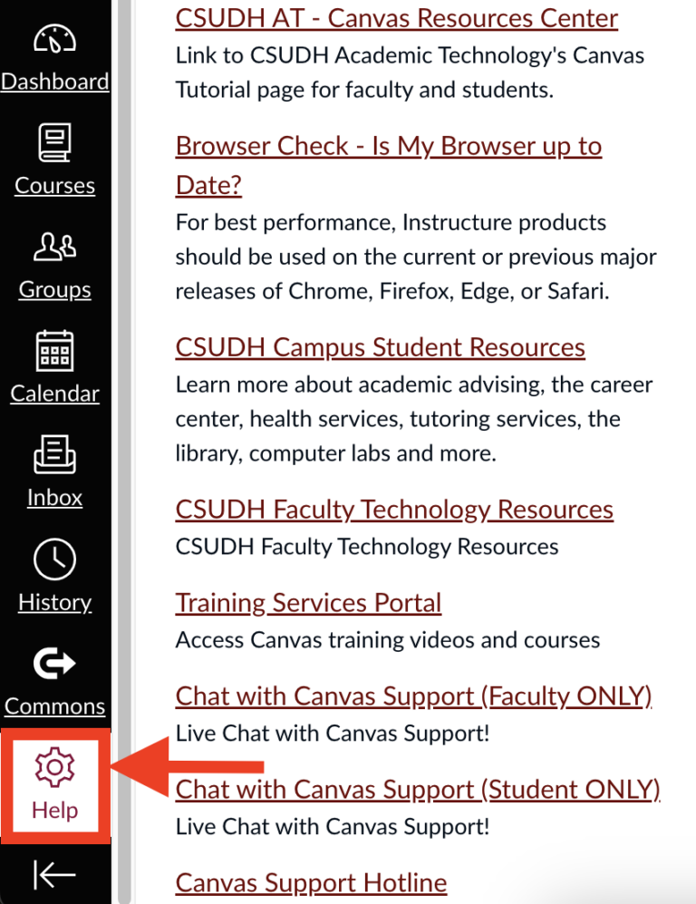Canvas Support – Canvas Resources